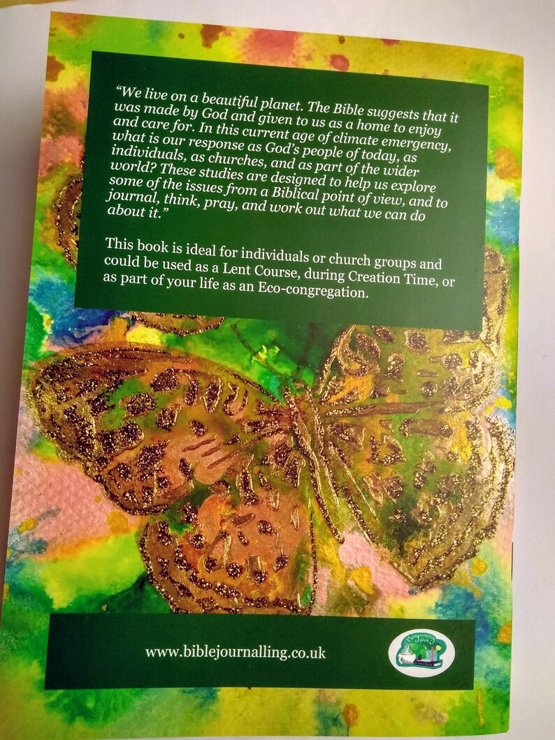 God's Creation Our Concern Bible Journalling course study | Etsy