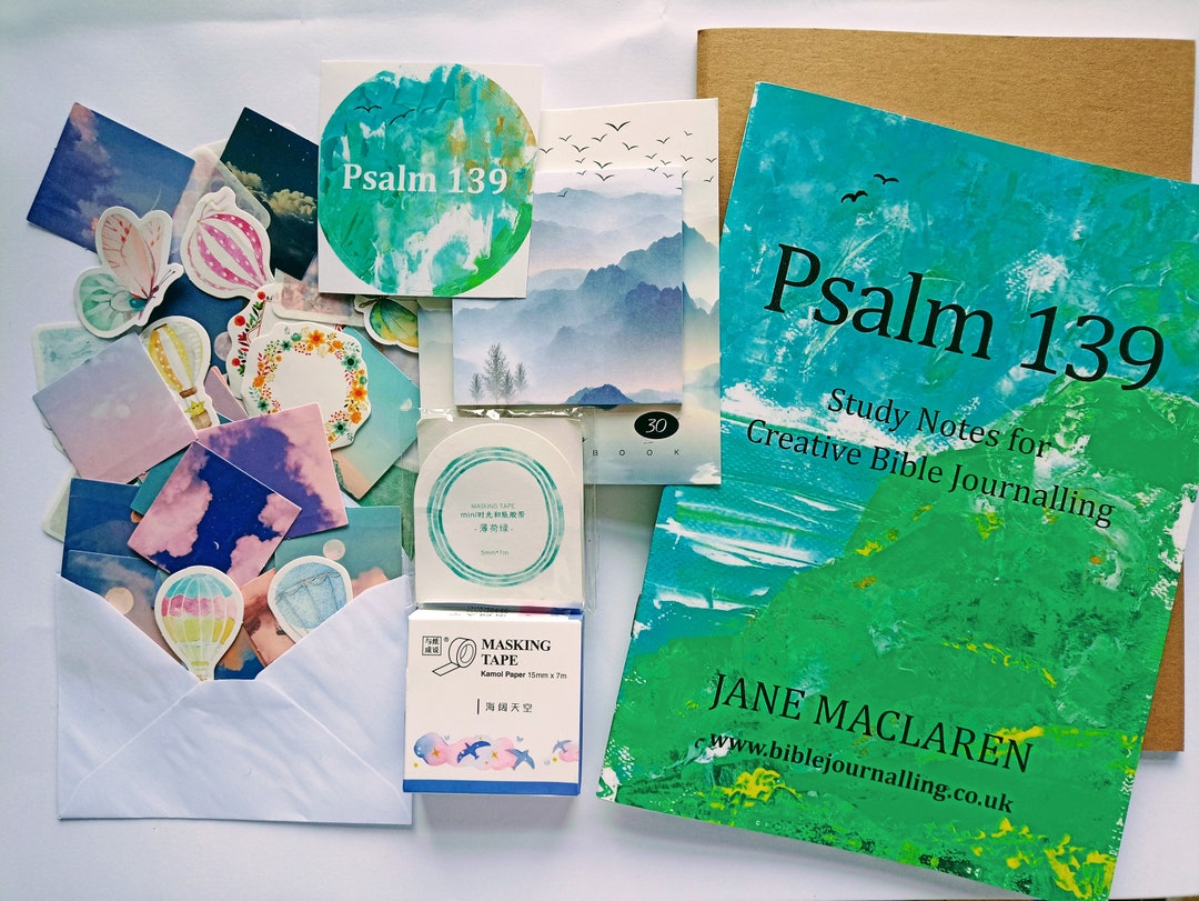Psalm 139 Bible Journalling Kit - Etsy
