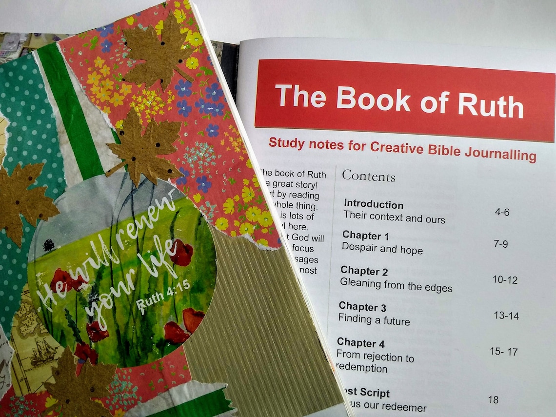 Ruth Study Notes and Journal - Etsy
