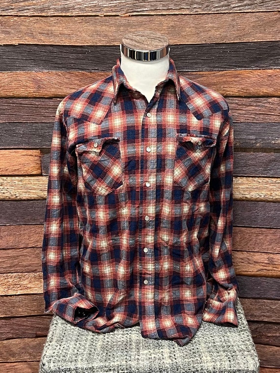 Prana channing plaid flannel - Gem