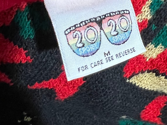 Vintage 1980s American Flag USA Patriotic Crewneck Pu… - Gem