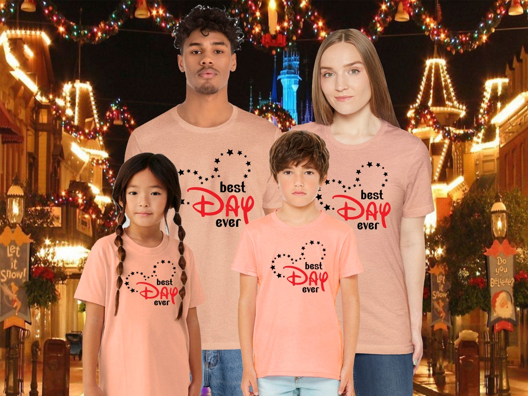 Disney 100 Years Anniversary Best Day Ever Mickey Mouse Black - Etsy