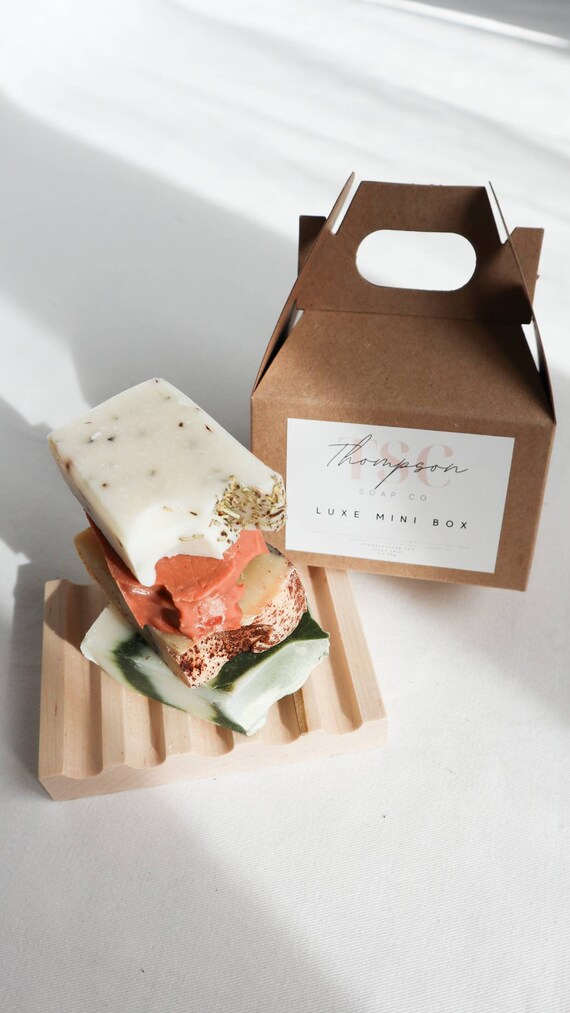 The Luxe Mini Box Soap Mother's Day Christmas - Etsy