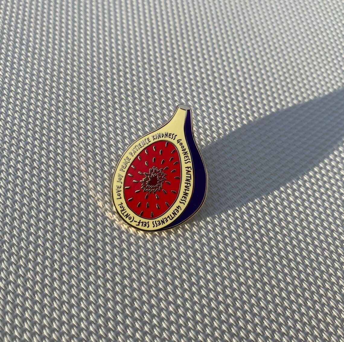 Fig-fruits of the Spirit Enamel Pin - Etsy