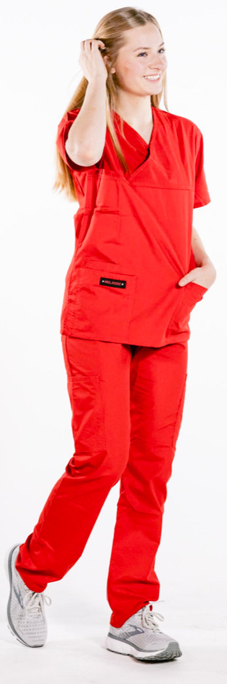 Cross-over Top & Elastic Waist Bottom Set Free Shipping - Etsy