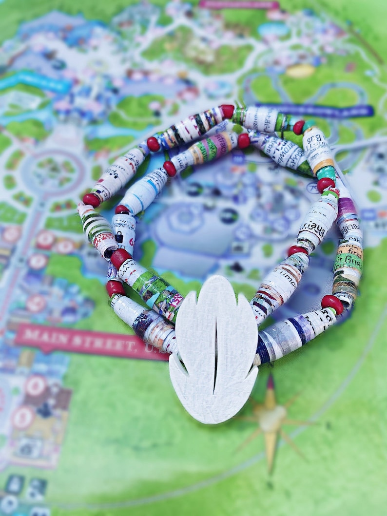 Lilo Leaf Disney Upcyled Map Bracelet Lilo and Stitch - Etsy