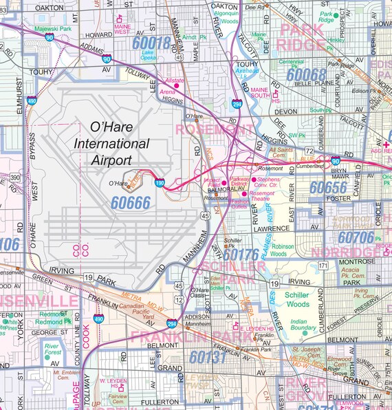 Cook County Zip Code Map Search