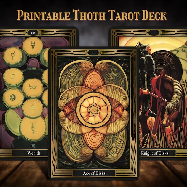 Thoth Tarot - Etsy