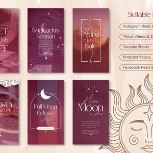 Astrology Reels Template: Animated Social Media, Instagram & Tiktok ...