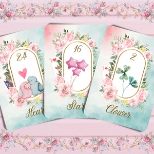 Lenormand Mat With Keywords and Small Lenormand Cards - Grand Tableau ...