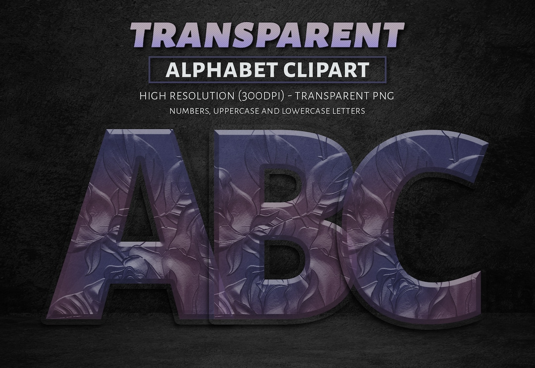 Letras transparentes PNG, Alfabeto Clipart png, Letras Clipart png ...