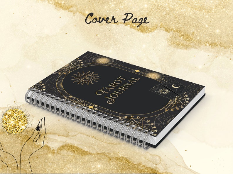 Printable Tarot Journal Bundle: Stickers & Spread Pages, Workbook ...