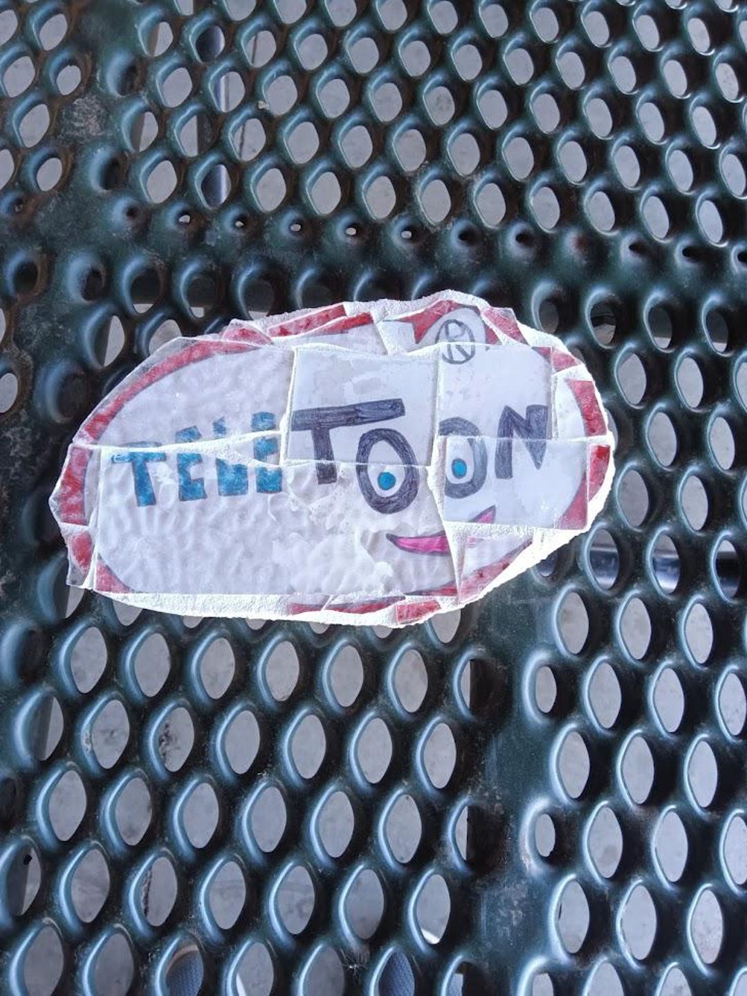 Thin Fiber Teletoon Logo Mosaic - Etsy