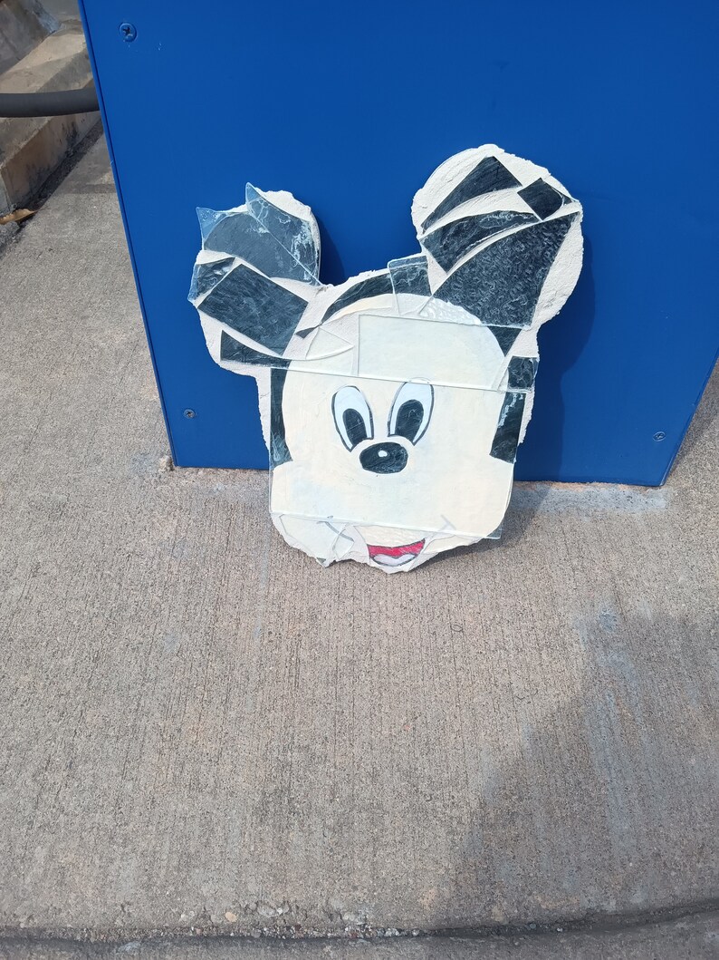 Rare Mickey Mouse Mosaic - Etsy