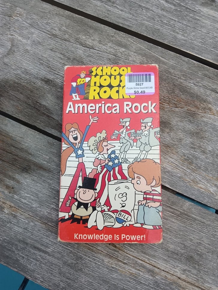 School House Rock VHS America Rock - Etsy