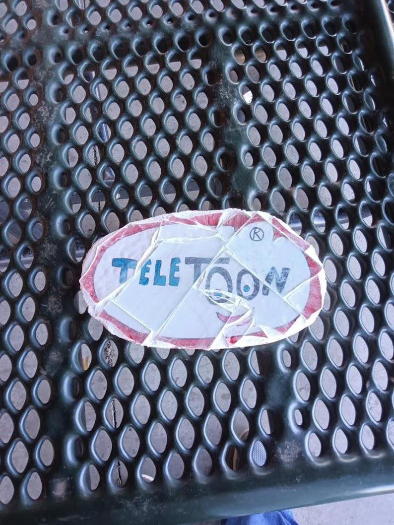 Thick Teletoon Logo Mosaic - Etsy