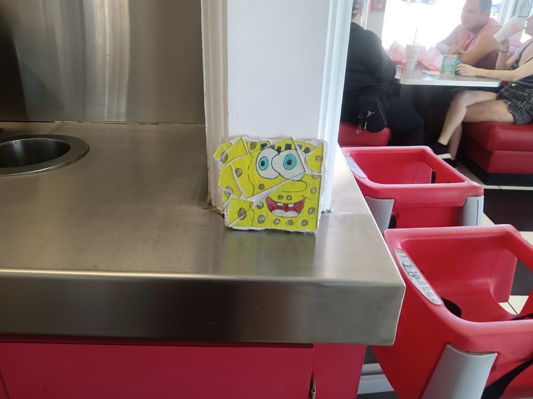 Rare Spongebob Squarepants Mosaic - Etsy