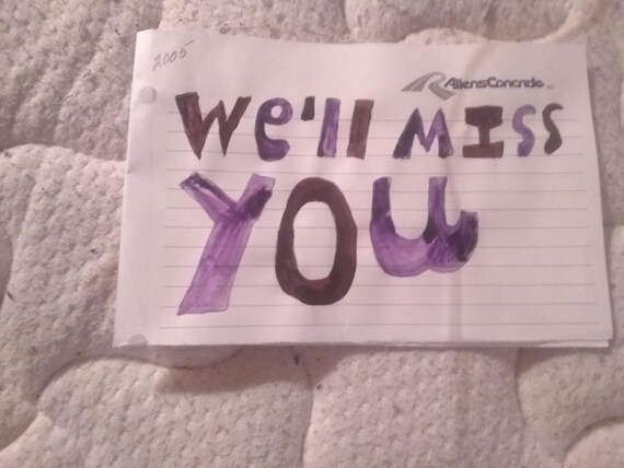 Workplace Well Miss You Card | Etsy