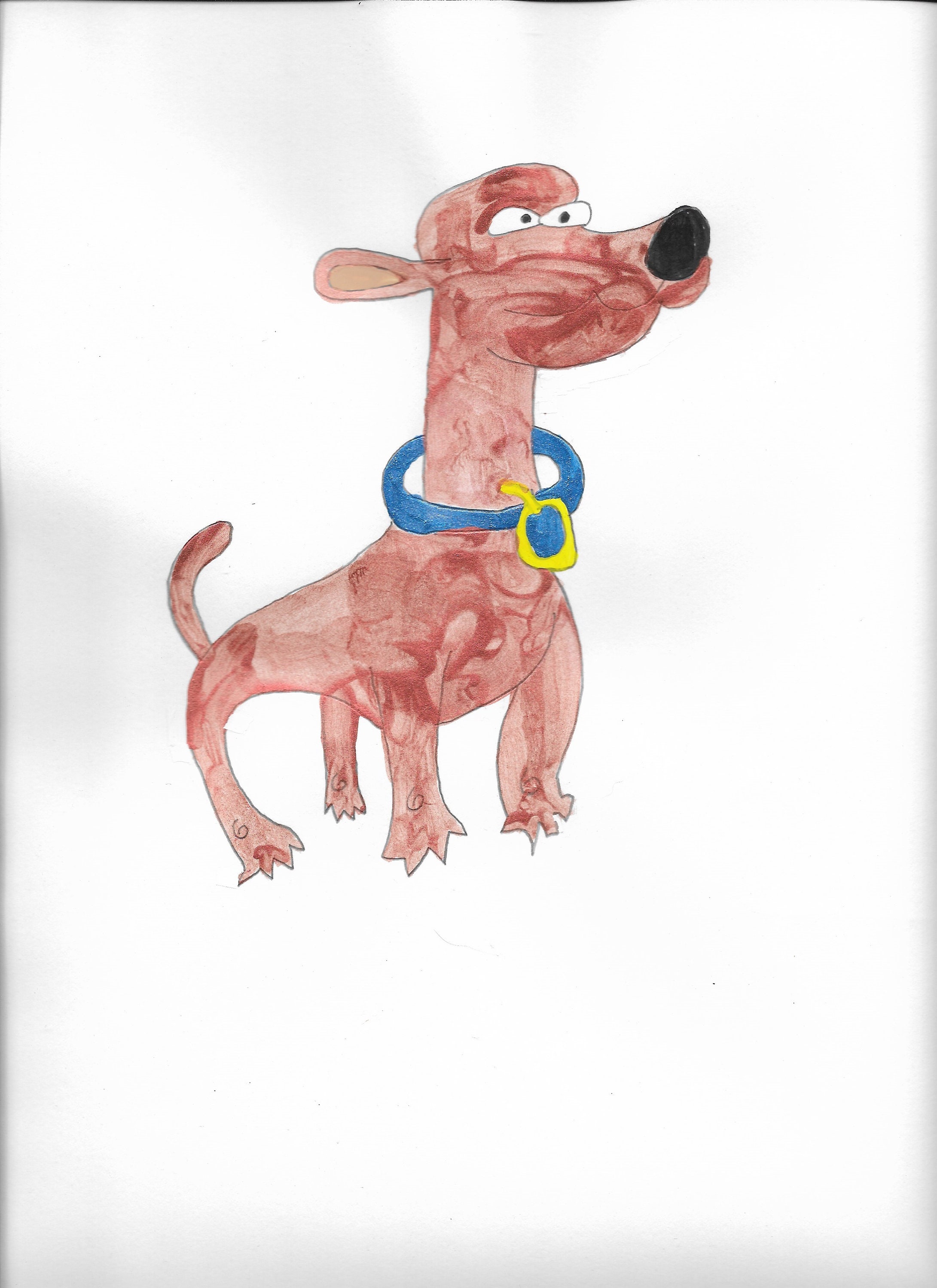 Scooby Doo in David Feiss' Style - Etsy