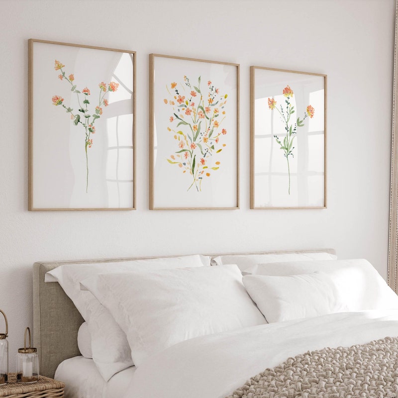 Above Bed Artwork - Etsy