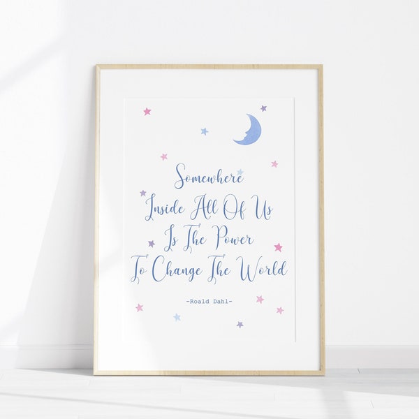 Matilda Quote Nursery - Etsy