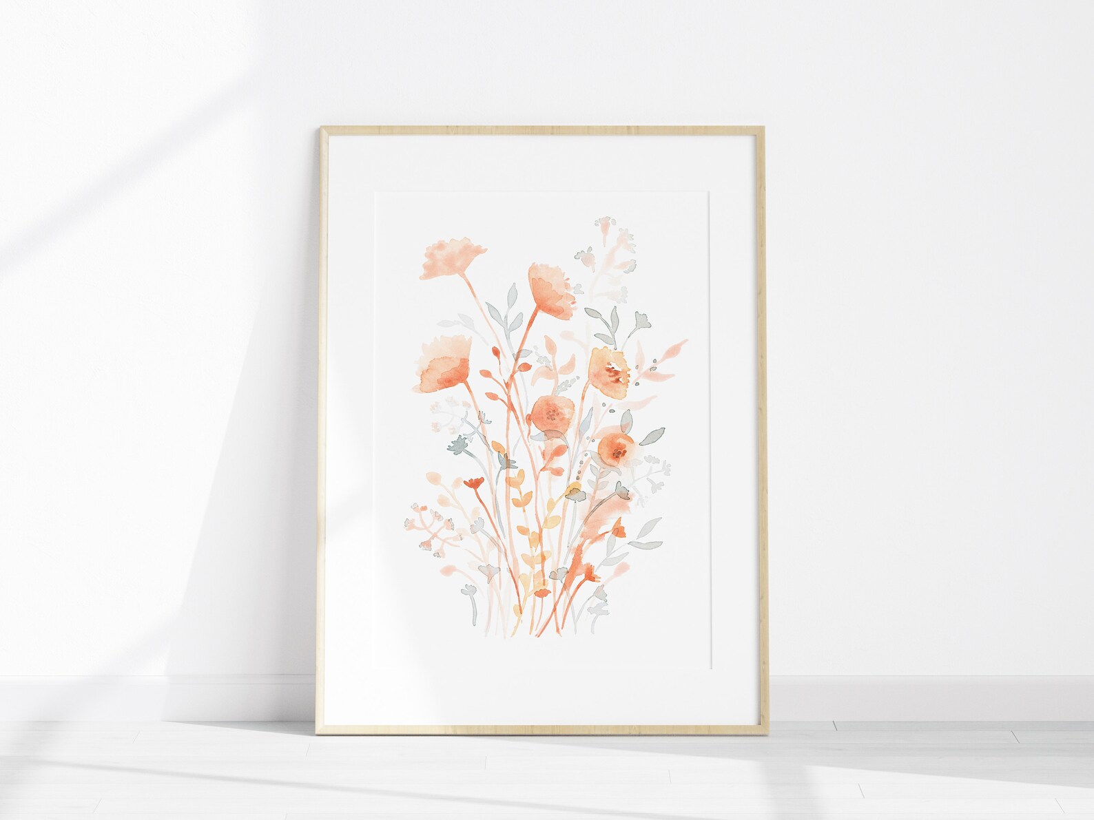 Bohemian Floral Wall Art Set of 3 Downloadable Prints Boho - Etsy