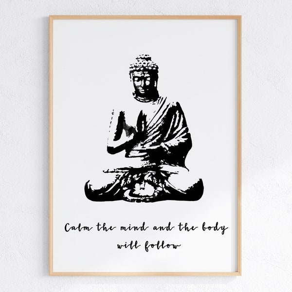 Zen Poster - Etsy