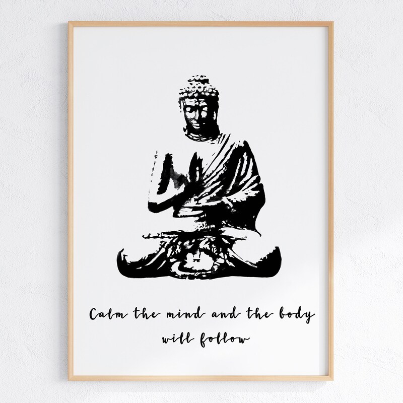 Zen Poster - Etsy