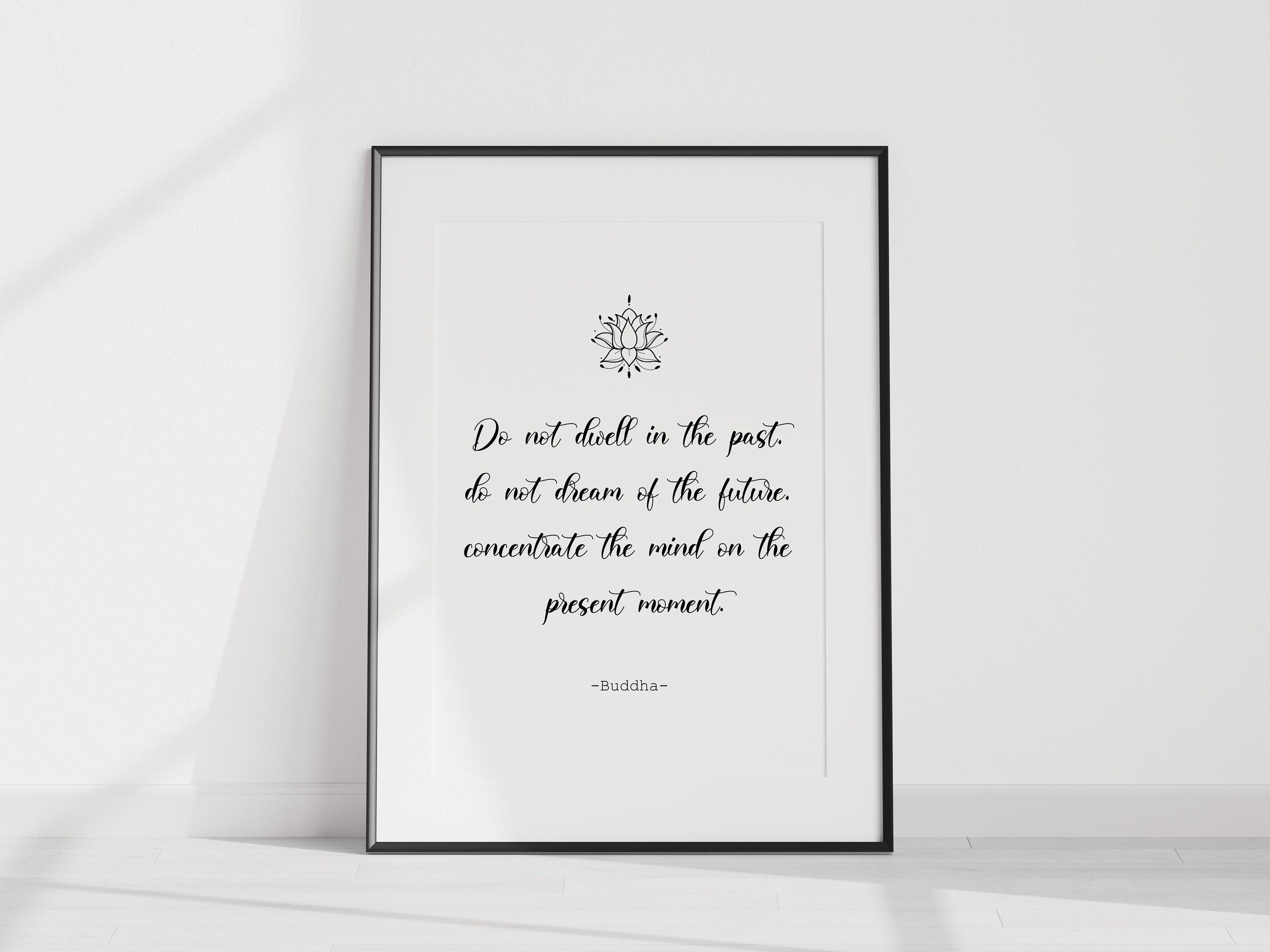 Zen Buddhism Poster Printable Buddha Quote About Life - Etsy