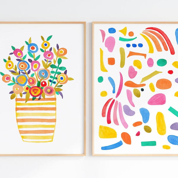 Colorful Prints - Etsy