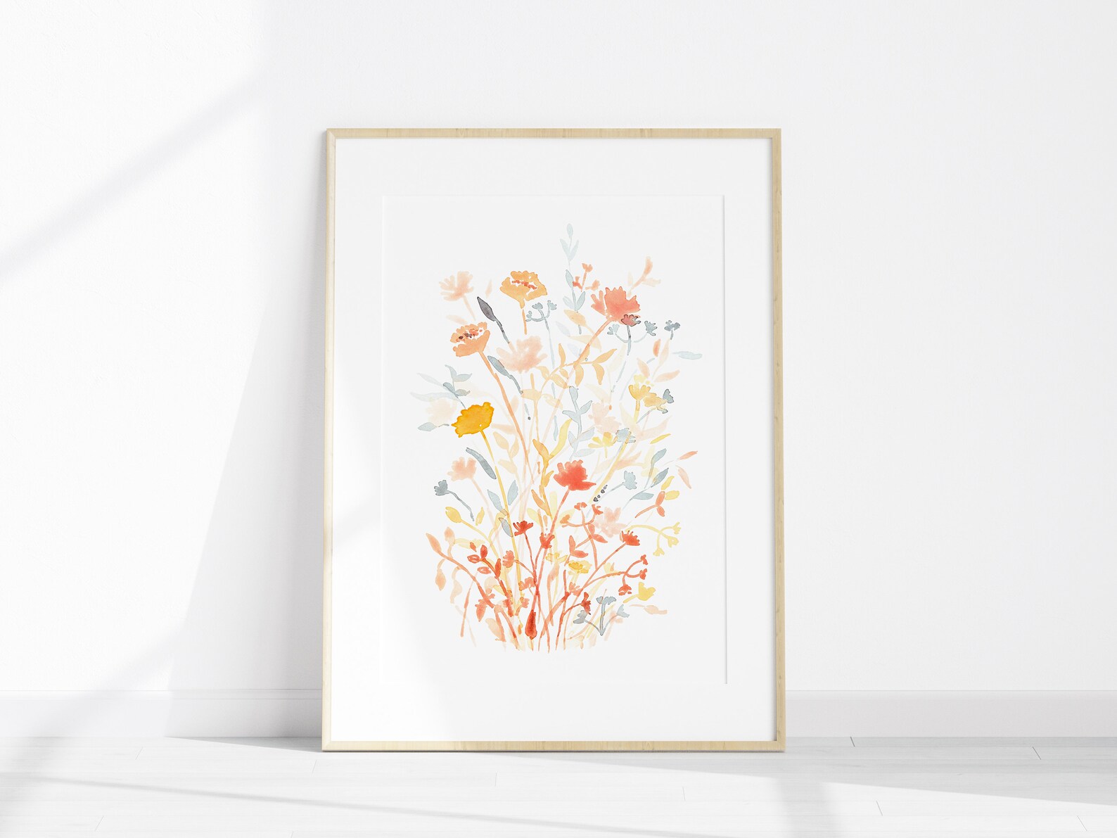 Bohemian Floral Wall Art Set of 3 Downloadable Prints Boho - Etsy