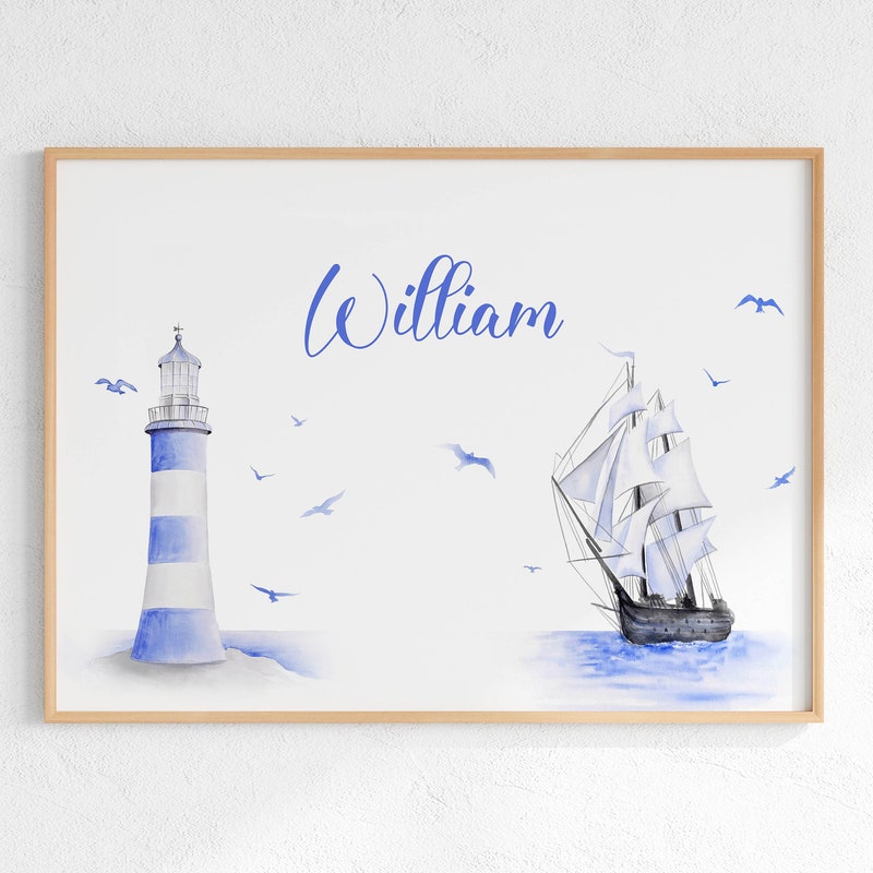 Nautical Poster Printable - Etsy