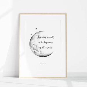 Personal Growth Poster, Aristotle Quote Print, Positive Mindset, Inner ...