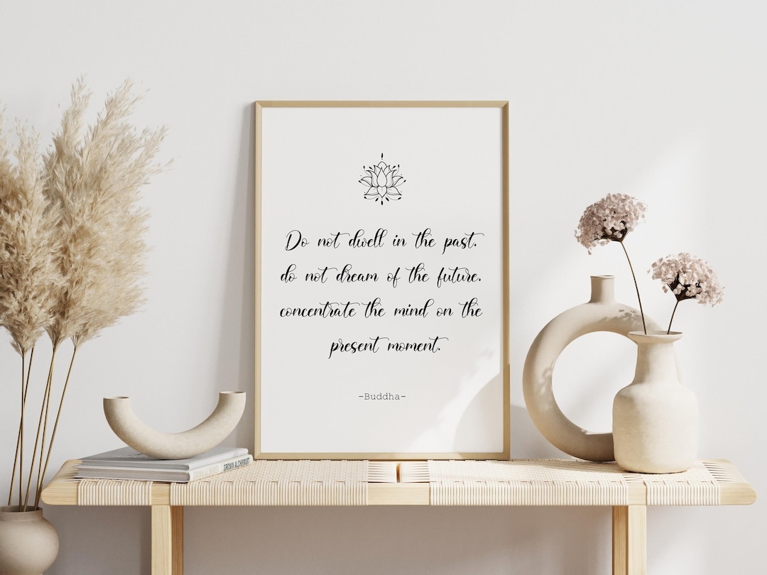 Zen Buddhism Poster, Printable Buddha Quote About Life, Meditation ...