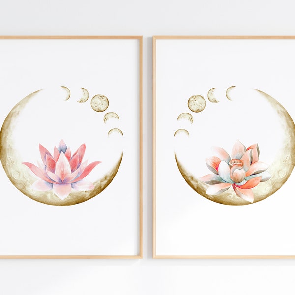 Lotus Flower Art - Etsy