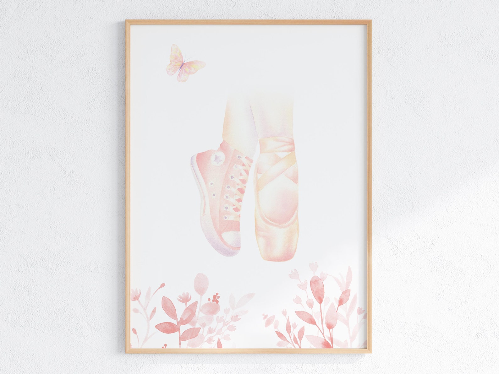 Ballet Theme Girl Room Decor Ballerina Nursery Wall Art Set - Etsy