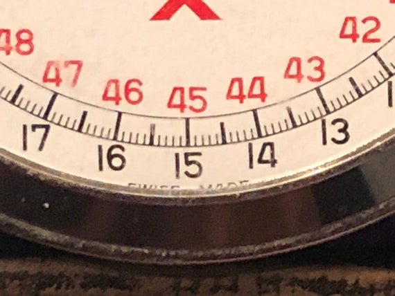 Vintage Swiss Stopwatch in Mint Condition - Gem