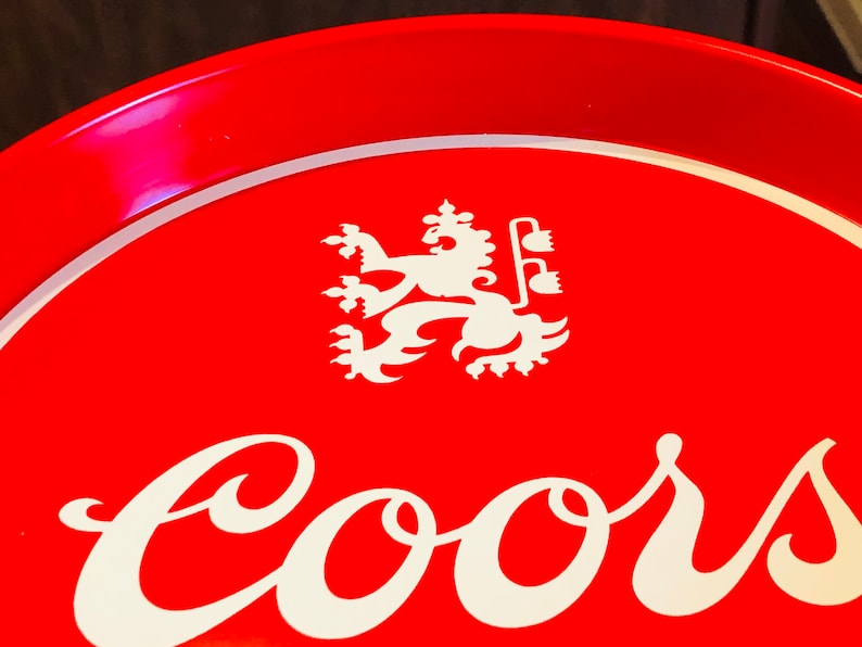 Vintage 13 Inch Coors Beer Tray, Original Paint - Etsy