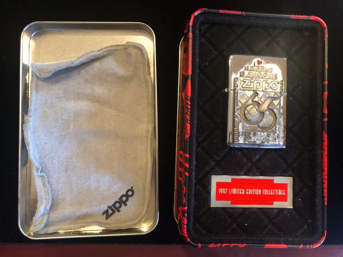 Beautiful Zippo 65th Anniversary Limited Edition Collectible | Etsy
