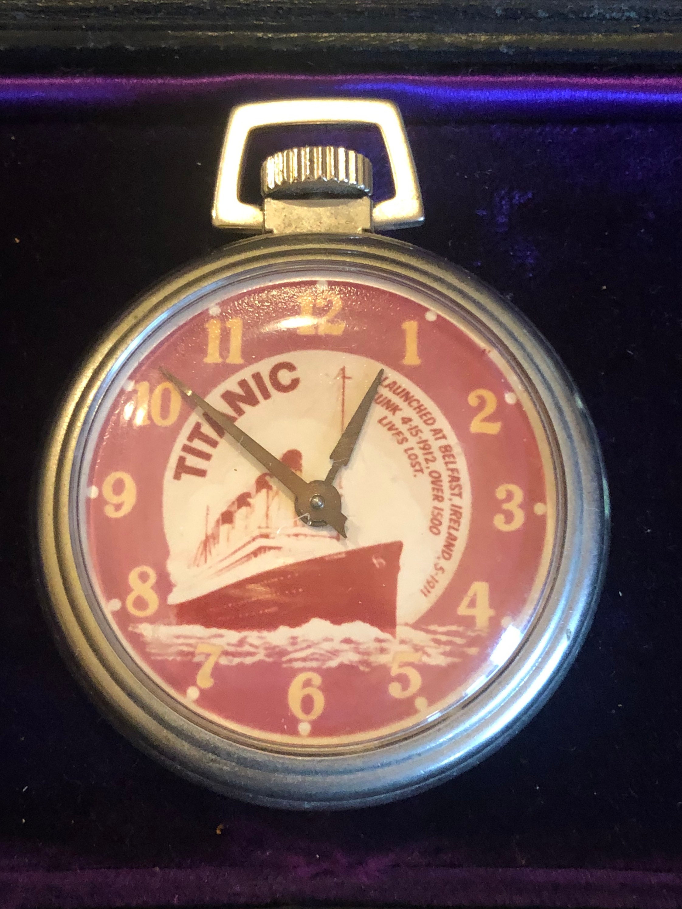 Vintage Original Titanic Pocket Watch in Running Condition no - Etsy