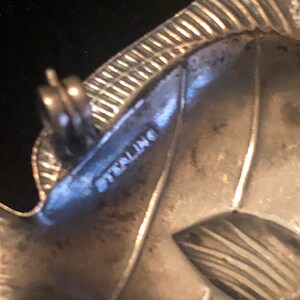 Vintage Original Sterling Silver Fish Pin in Excellent Condition - Etsy