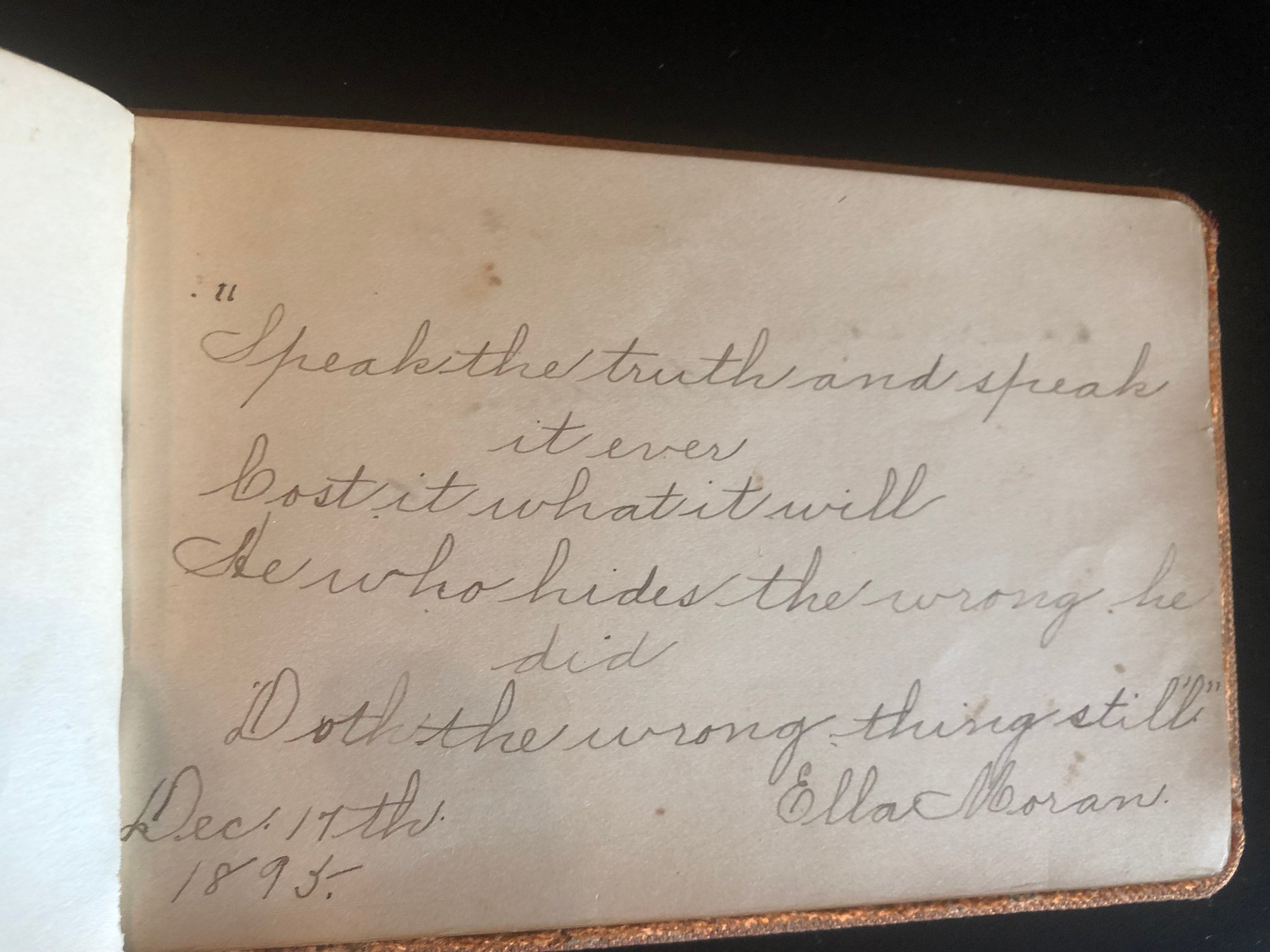 Vintage 1890s Victorian Autograph Album Book in Good Condition - Etsy