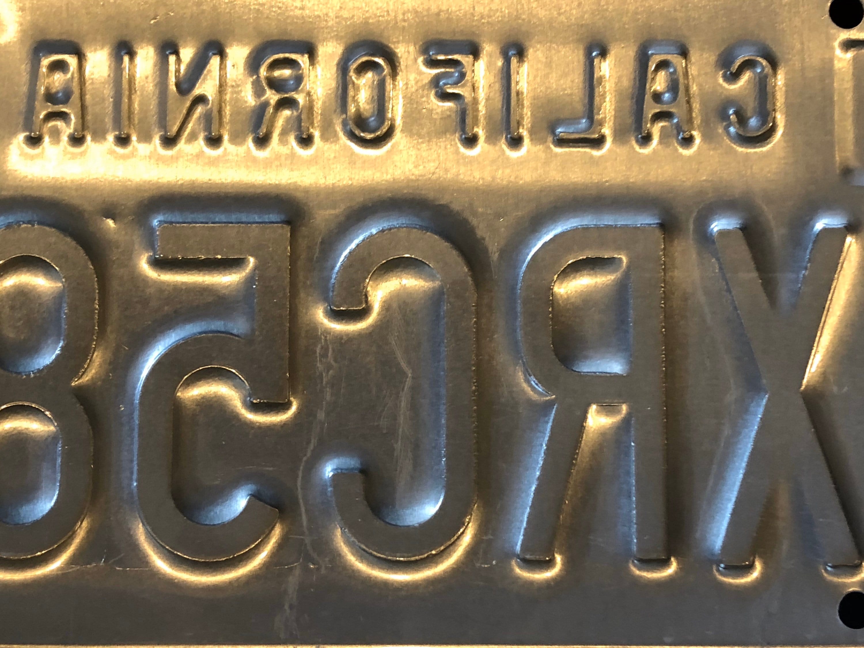 Mint 1990 California Original Vintage License Plate - Etsy