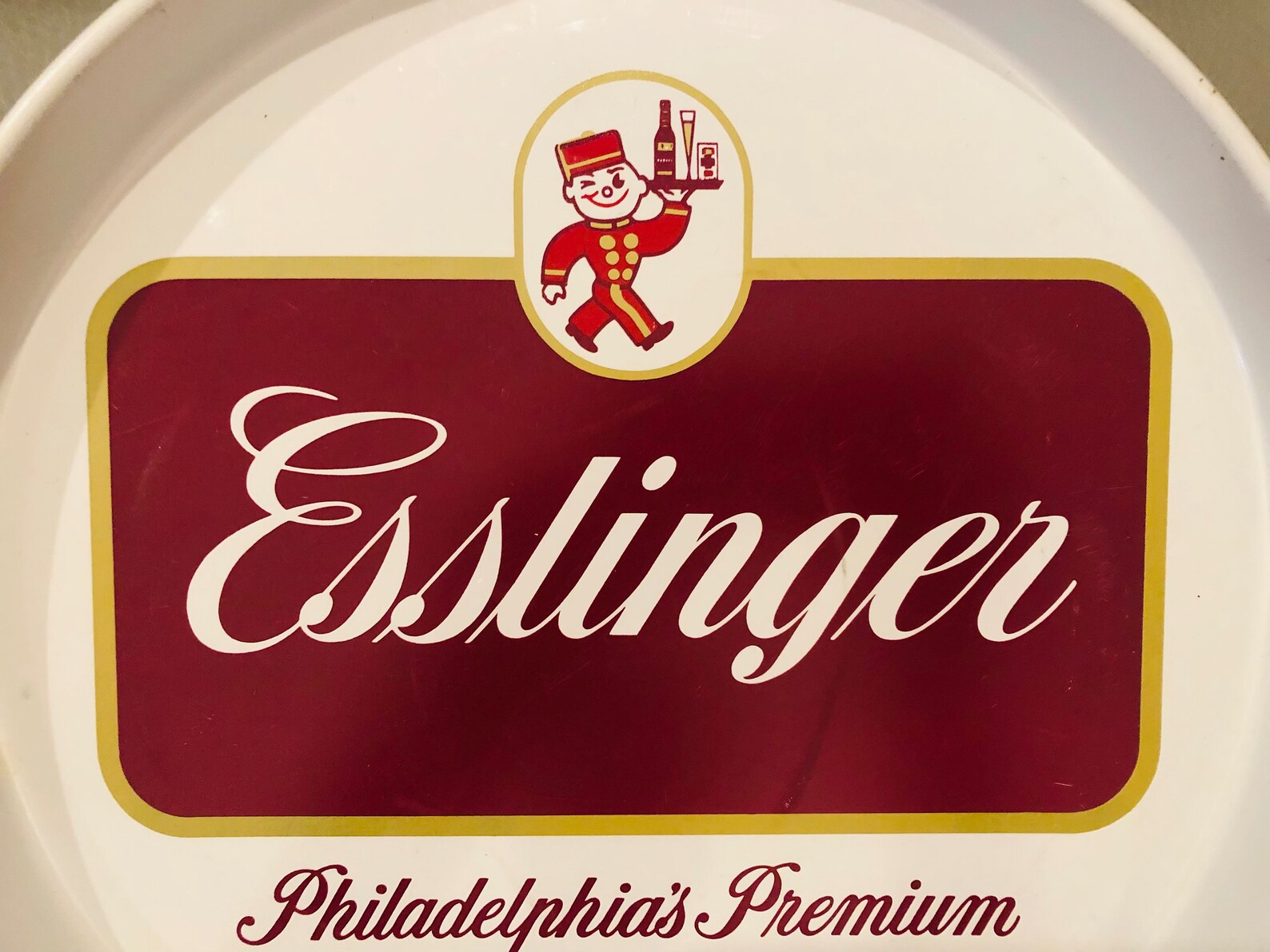 Vintage Esslinger Beer Tray, Philadelphia Brewery Advertising - Etsy
