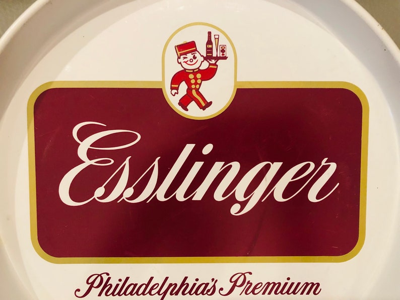 Vintage Esslinger Beer Tray, Philadelphia Brewery Advertising - Etsy