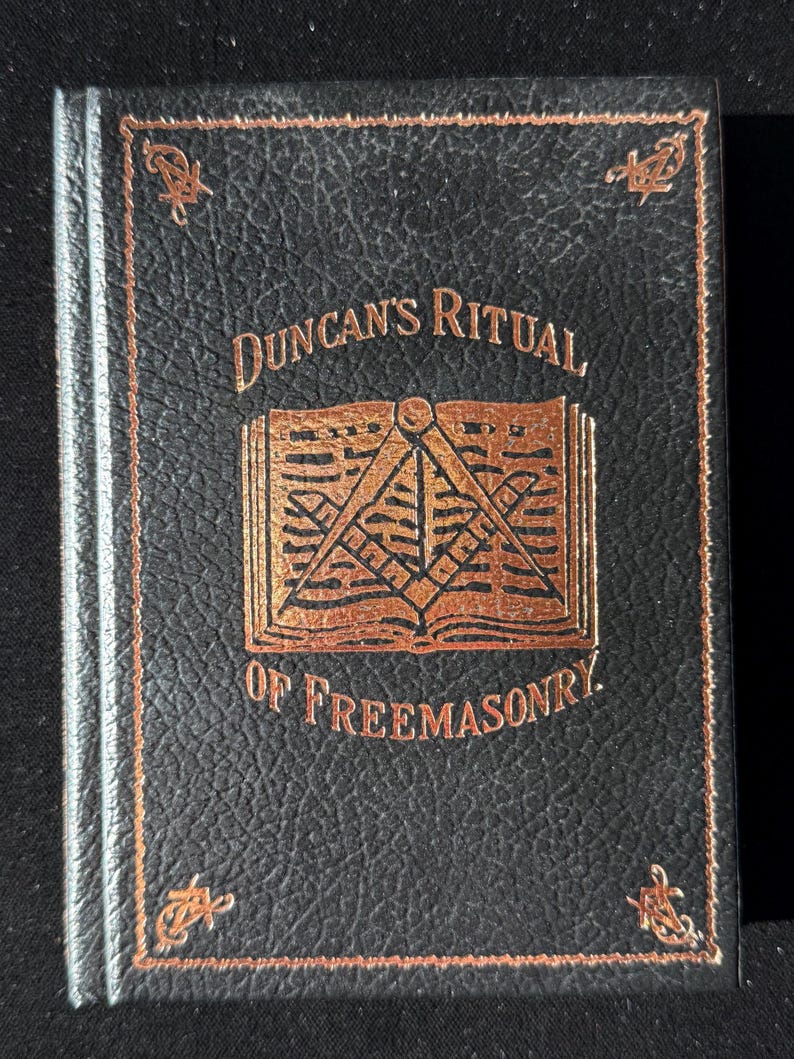 Vintage Duncan's Ritual of Freemasonry, Third Edition - Etsy