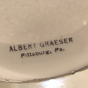 Albert Graeser Glass Globe Picture of Family - Etsy