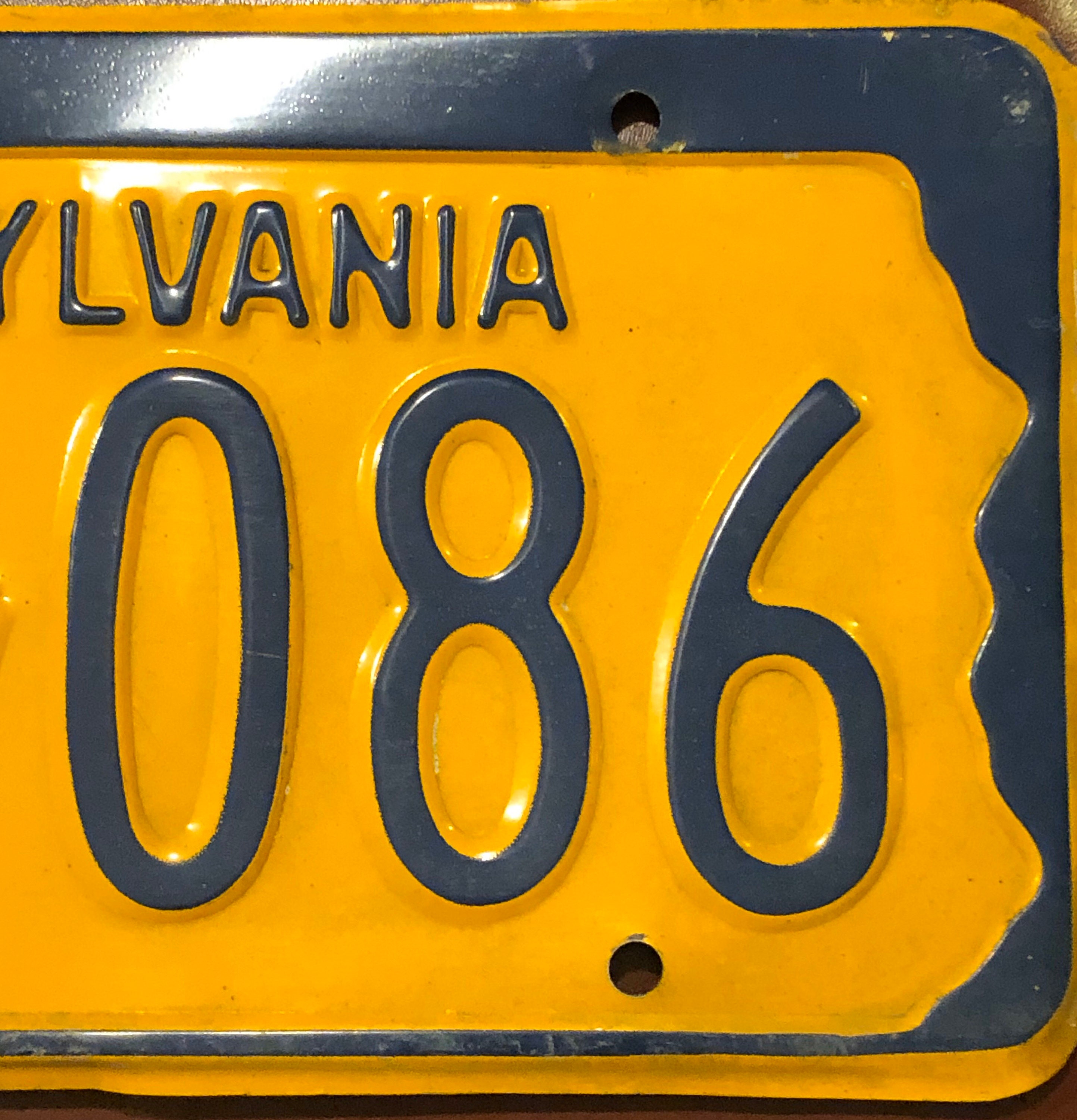 Vintage 1970 PA License Plate - Etsy