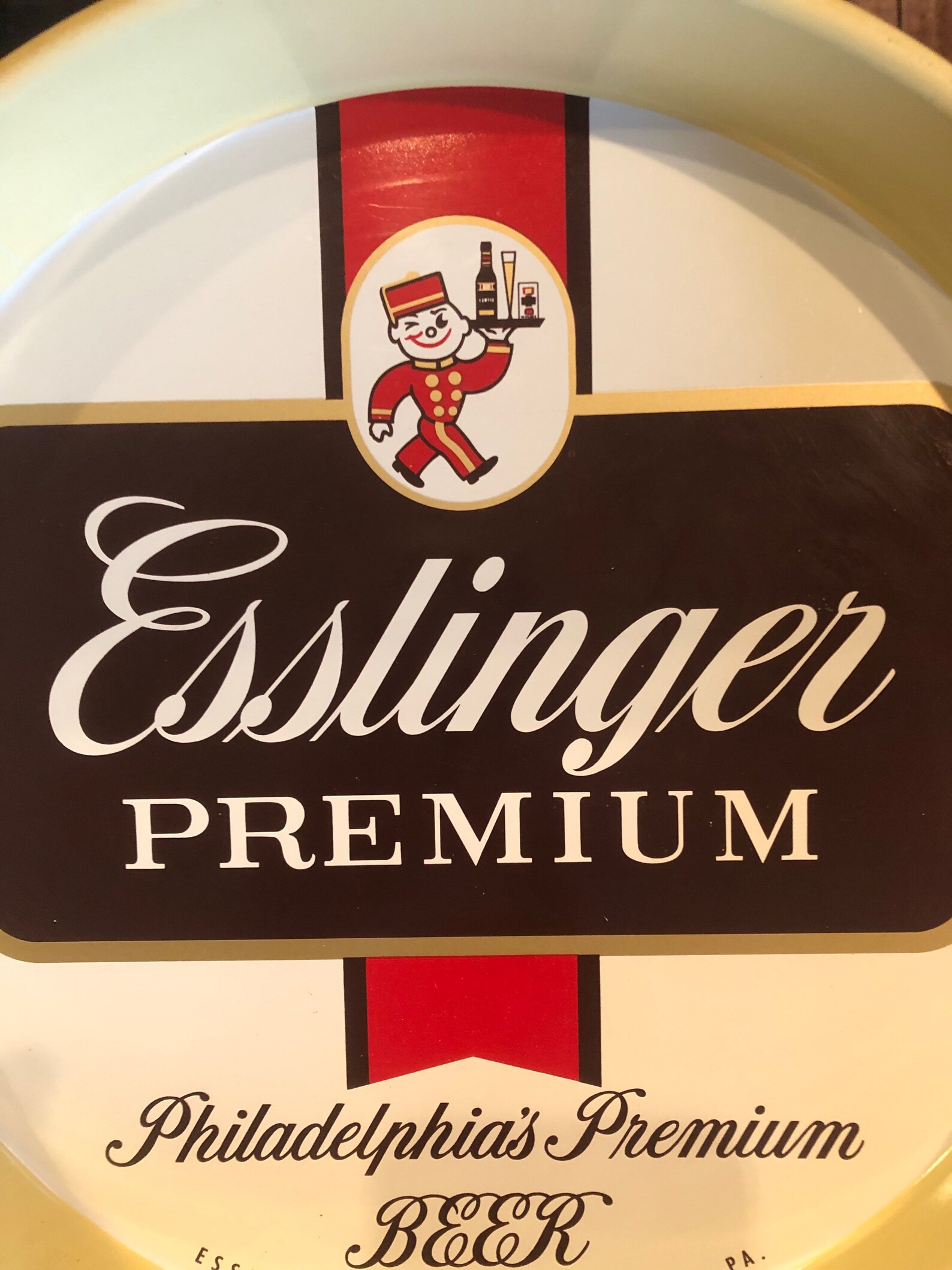 Vintage Original 1950s Esslingers philly 13 Inch Beer Tray - Etsy
