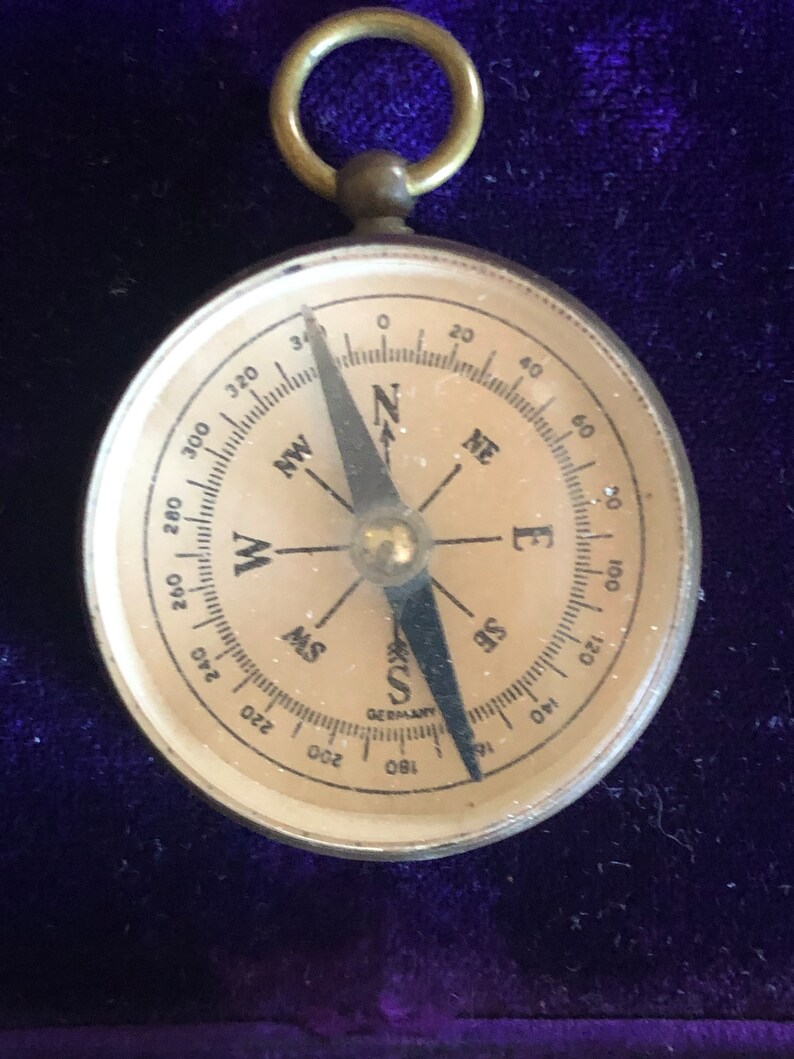 Vintage German Compass in Good Condition - Etsy